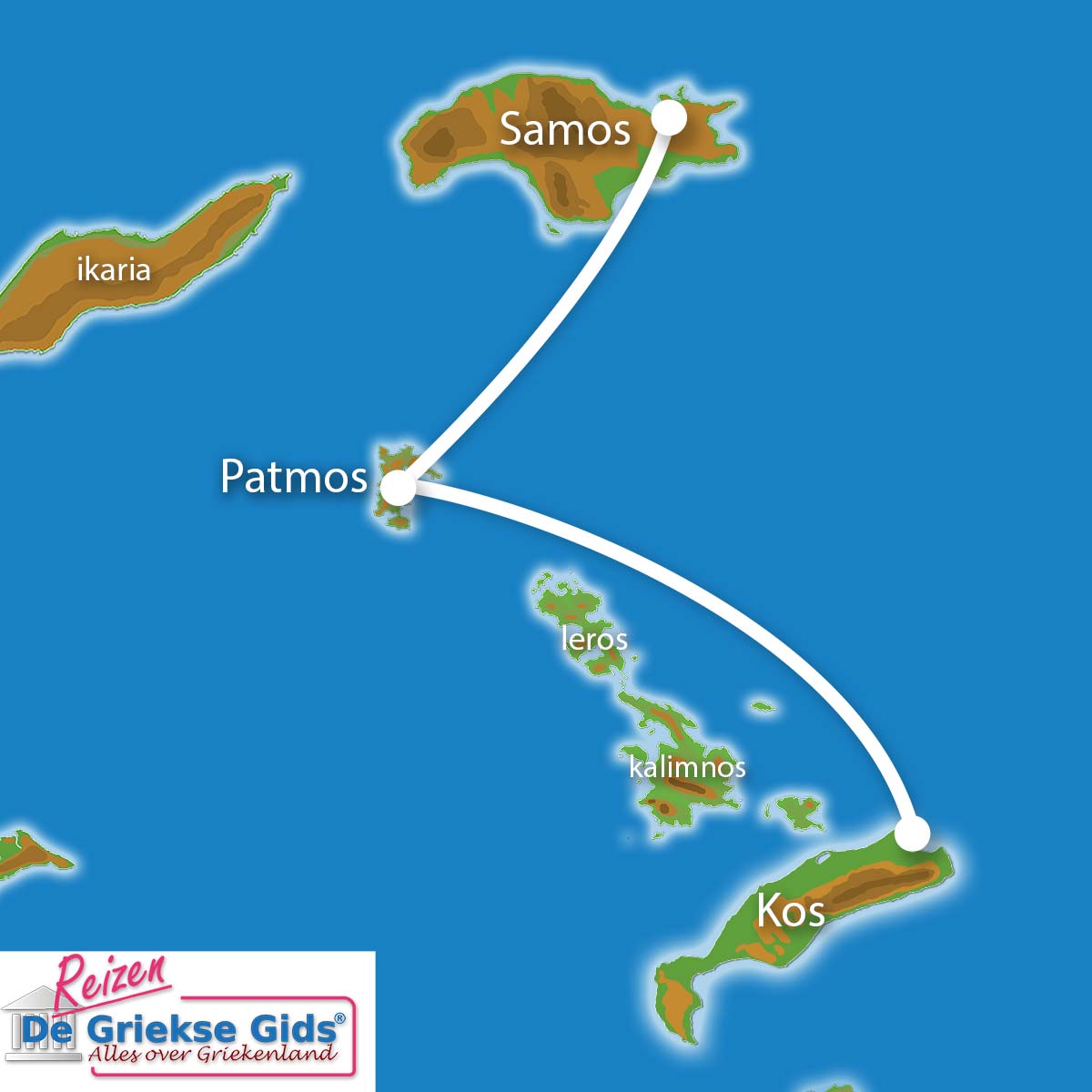 Eilandhoppen Samos & Kos Eilandhoppen - Griekenland vakantie